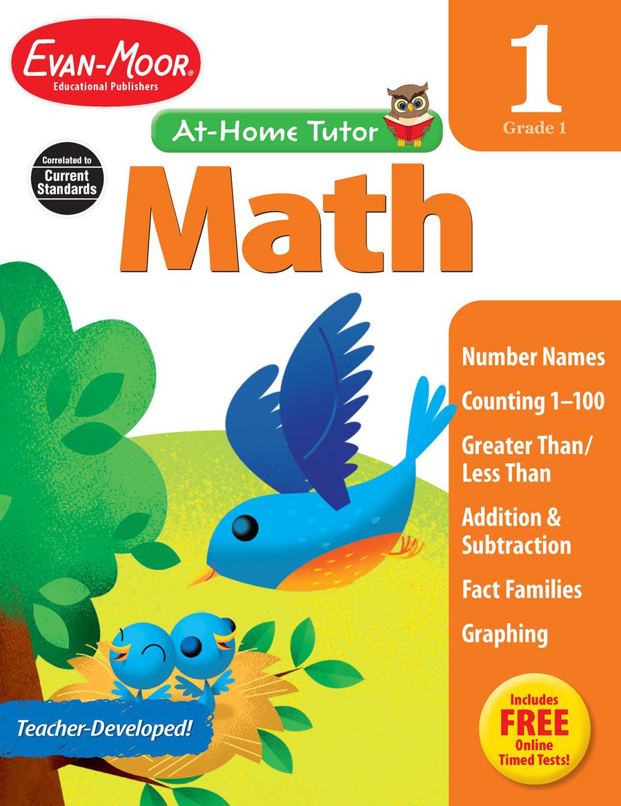 正版 Math Skills, Grade 1 Workbook 最抵價 : 買書書 BuyBookBook