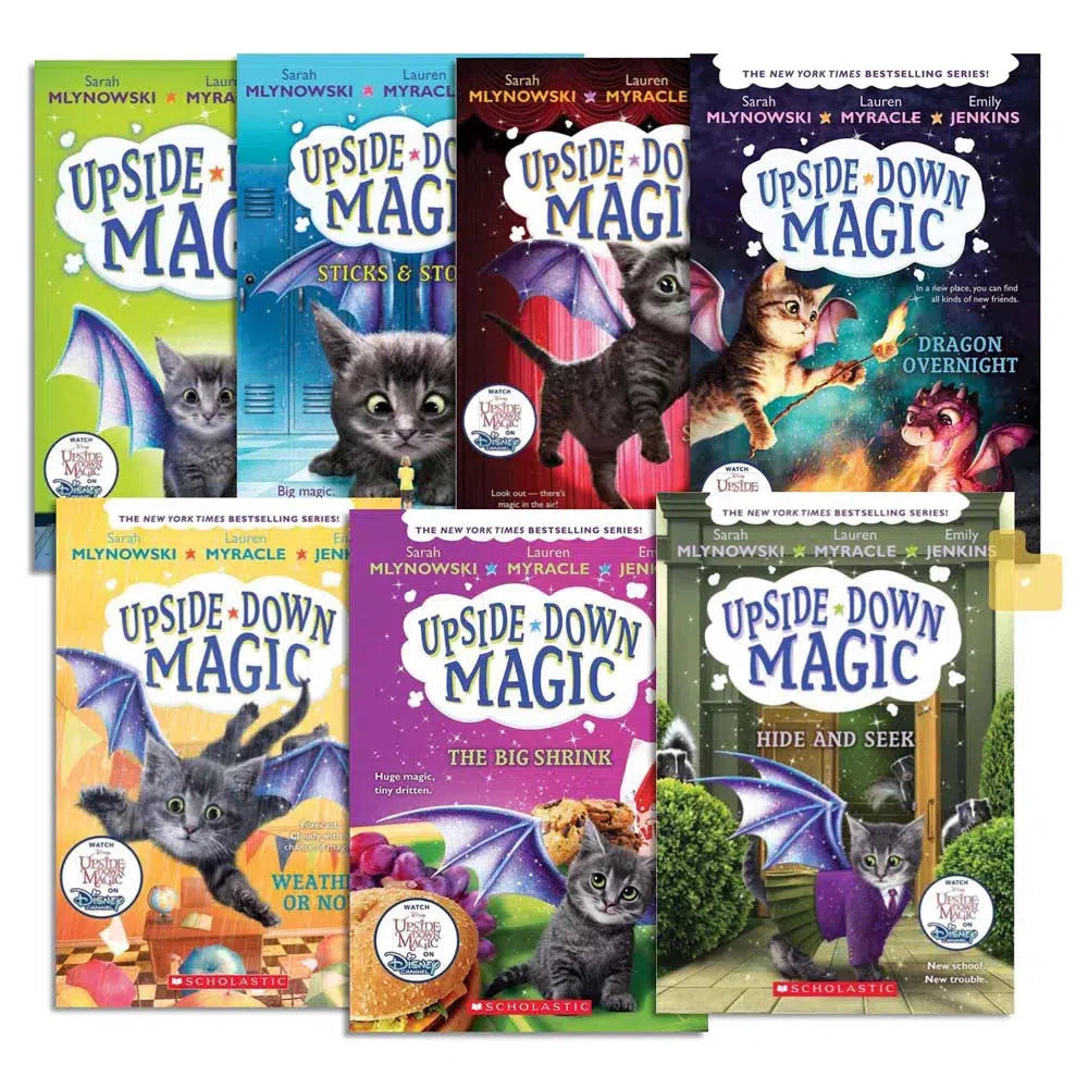 正版 Upside-Down Magic #1-7 Bundle (7 Books)(Sarah Mlynowski) 最抵價 : 買書書 ...