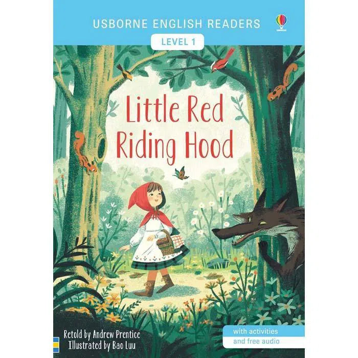 正版 Usborne Readers (L1) Little Red Riding Hood (QR Code) 最抵價 : 買書書 ...
