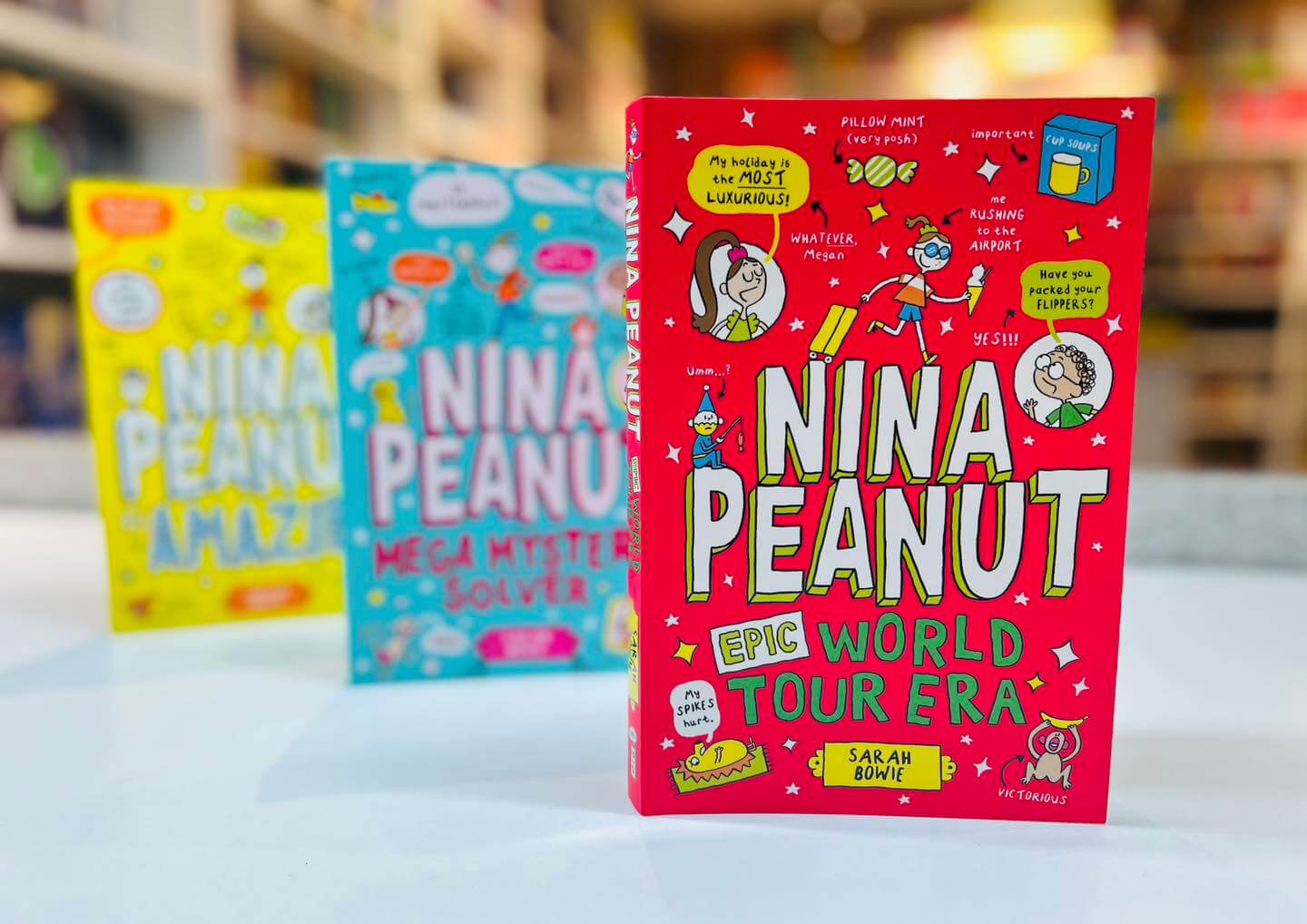 🔥近期非常受歡迎，絕對一氣呵成的 graphic novel—— 👧🏼 Nina Peanut （既搞笑又充滿哲理）