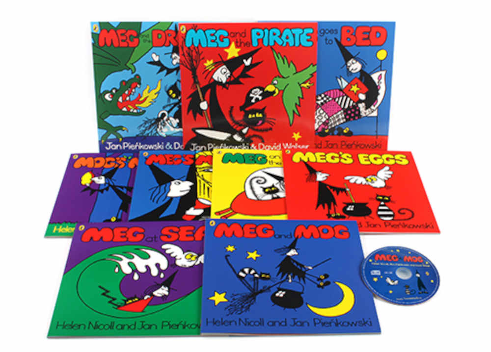 正版 Meg and Mog 9 Pack + Audio Shrink-wrap Collecton (Helen Nicoll) 最抵價 ...