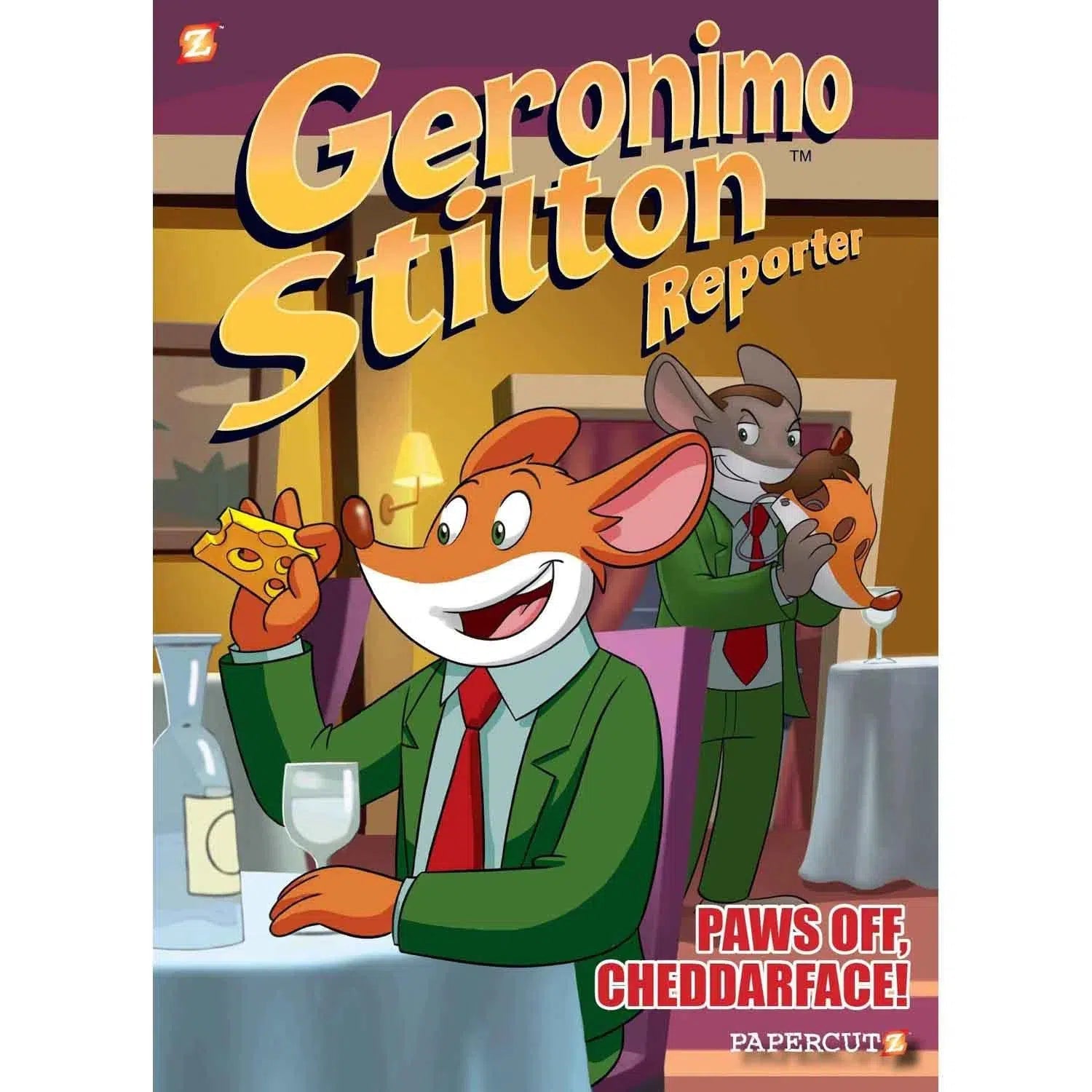 正版 Geronimo Stilton Reporter #06 Paws Off, Cheddarface! (Graphic Novel ...
