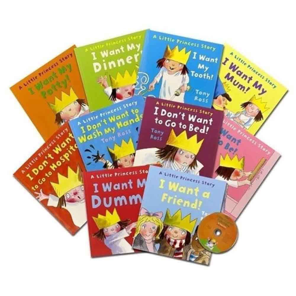 Little Princess Book + CD Set