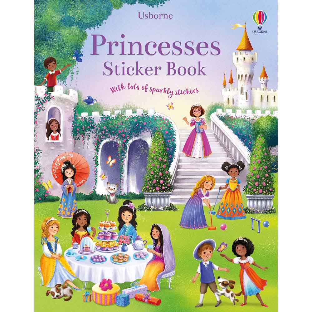 正版 Princesses Sticker Book (Fiona Watt) 最抵價 : 買書書 BuyBookBook