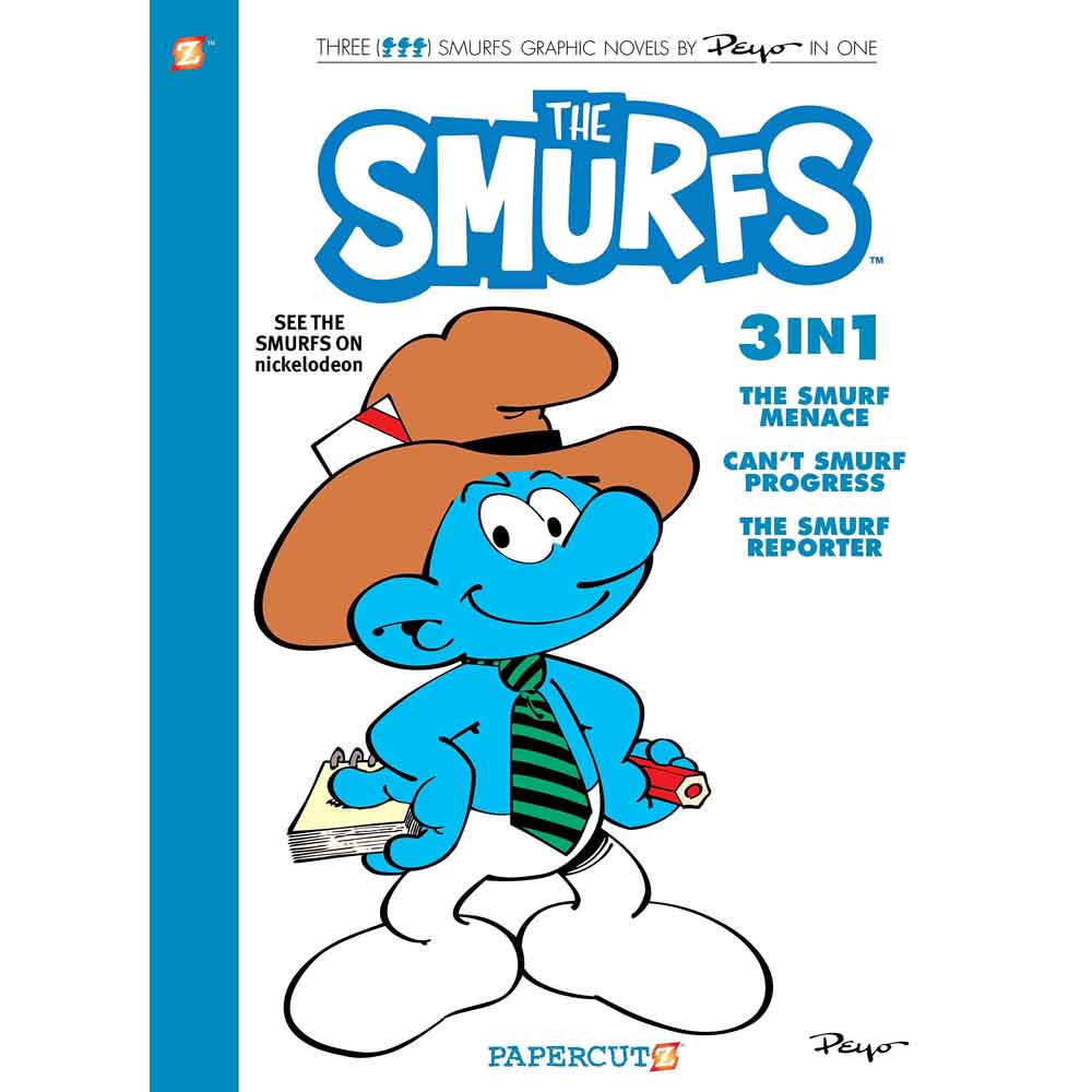正版 Smurfs Graphic Novels 3-in-1 Vol #8 最抵價 : 買書書 BuyBookBook
