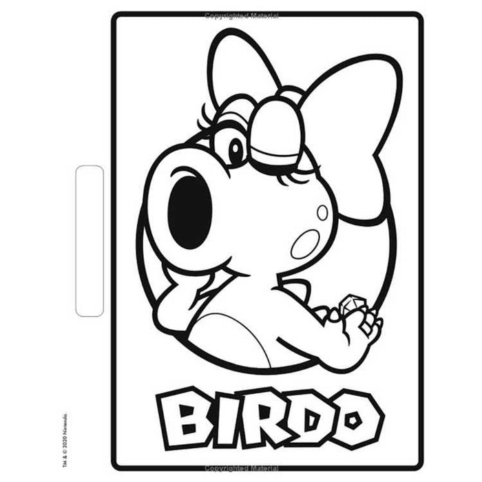 super mario friends coloring pages
