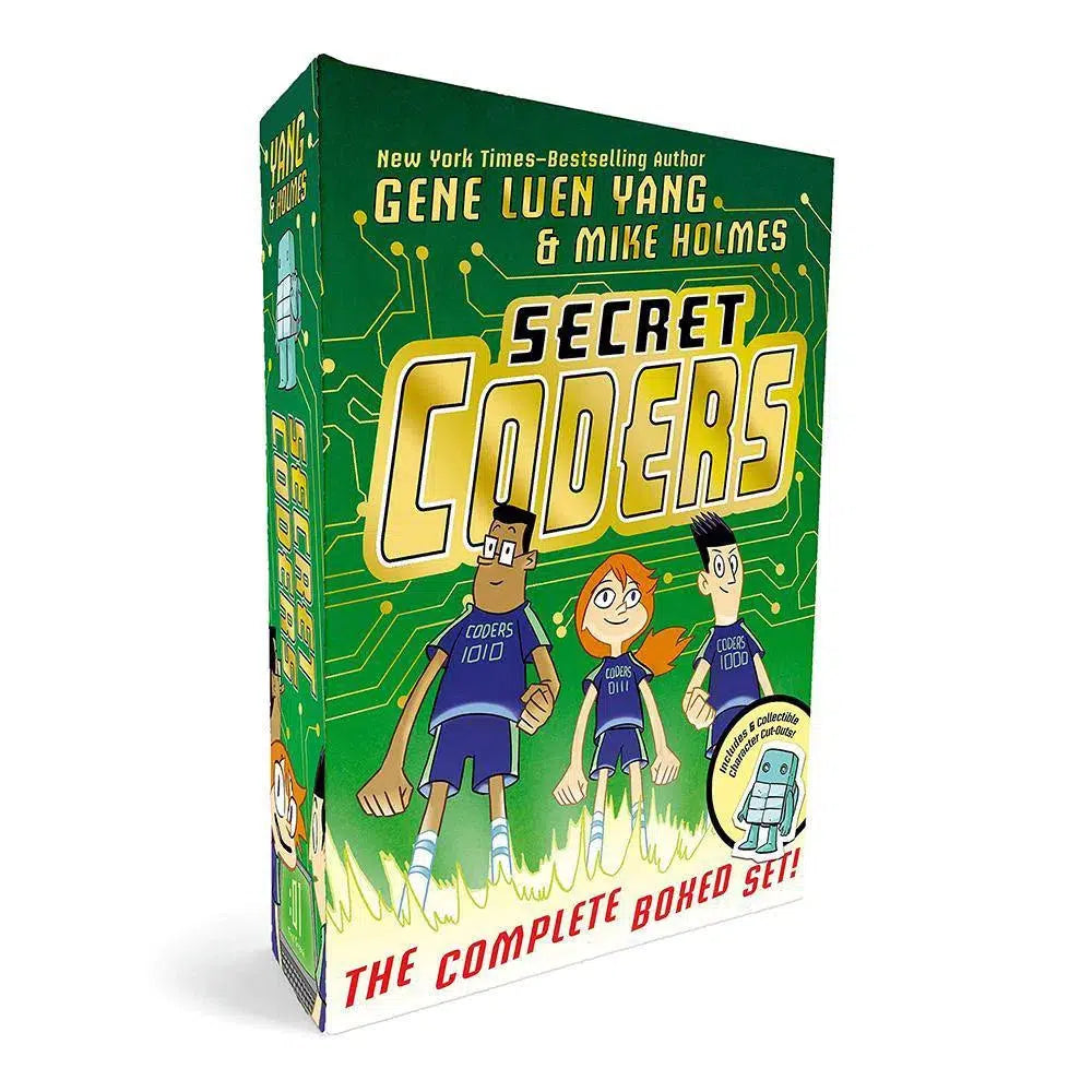 正版 Secret Coders (正版) The Complete Boxed Set Collection (6 Books) 最抵價 ...